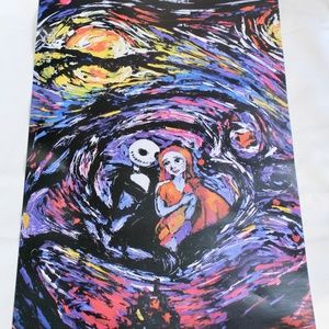 Wall Decor | Jack Sally Jack And Sally Nightmare Before Vincent Van ...